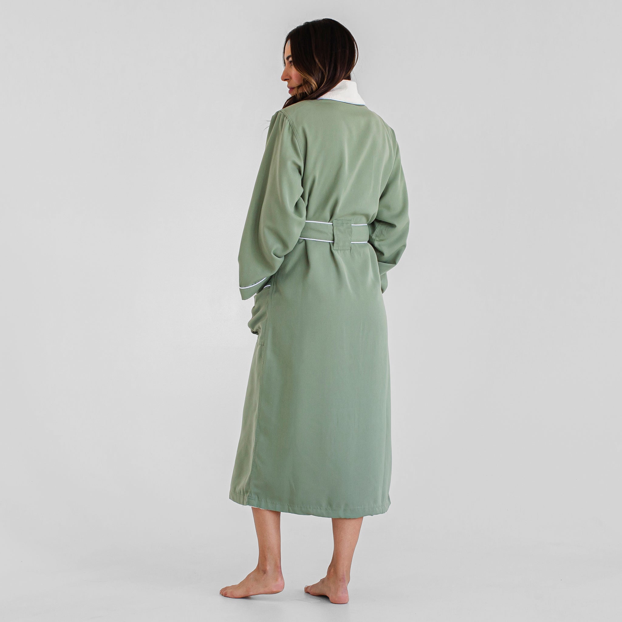 Ultimate Luxury Plush Spa Robe - Eucalyptus | Luxury Spa Robes