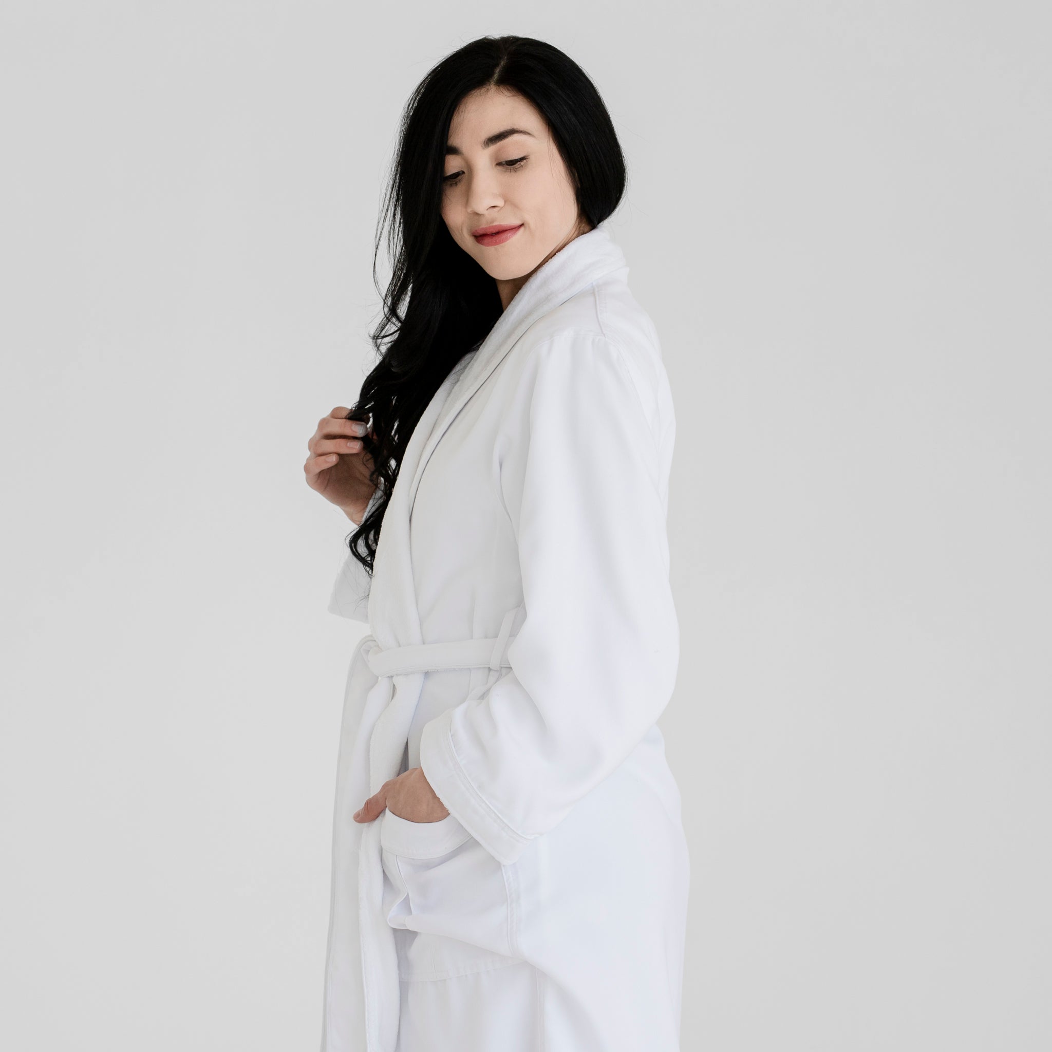 Luxury Spa Robes | Ultimate Plush Bathrobe | White | Luxury Spa Robes